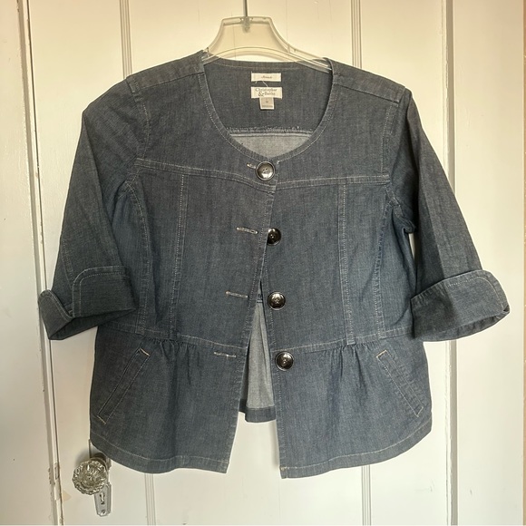 Christopher & Banks | Jackets & Coats | Lightweight Denim Jacket ...
